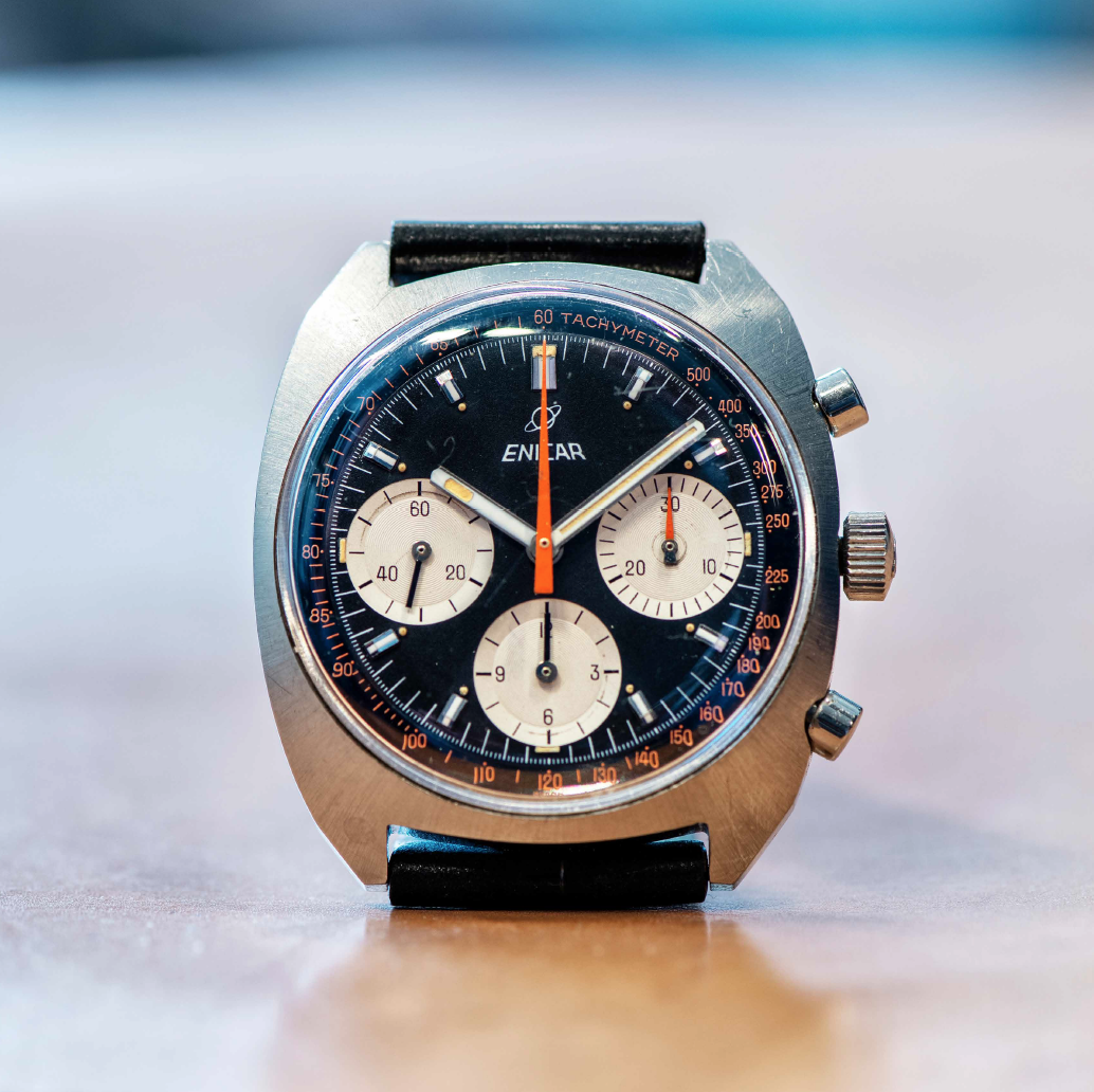 Enicar and race legends Jim Clark, Stirling Moss and others | Time for ...