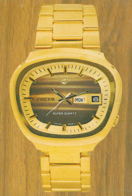 Enicar watch designs that are unique | Time for a Change