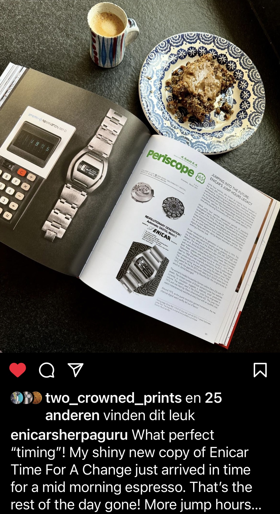 Enicar book MkIII launched! | Time for a Change