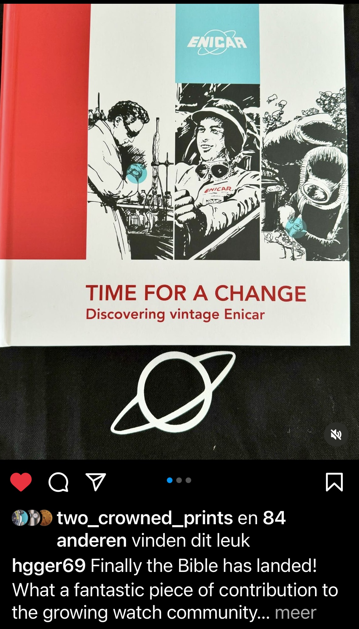 Enicar book MkIII launched! | Time for a Change